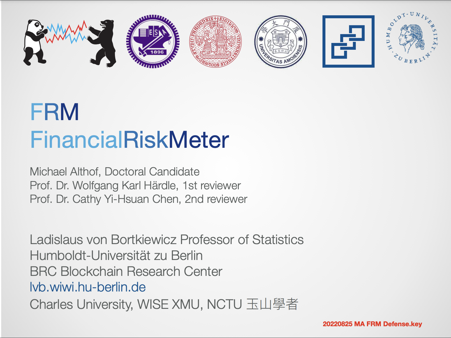 FRM Financial Risk Meter | Quantinar